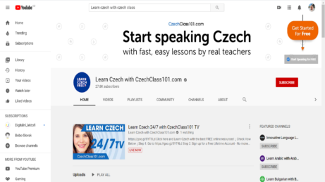 TOP 9+1 YouTube kanálů k češtině pro cizince | Czech Time